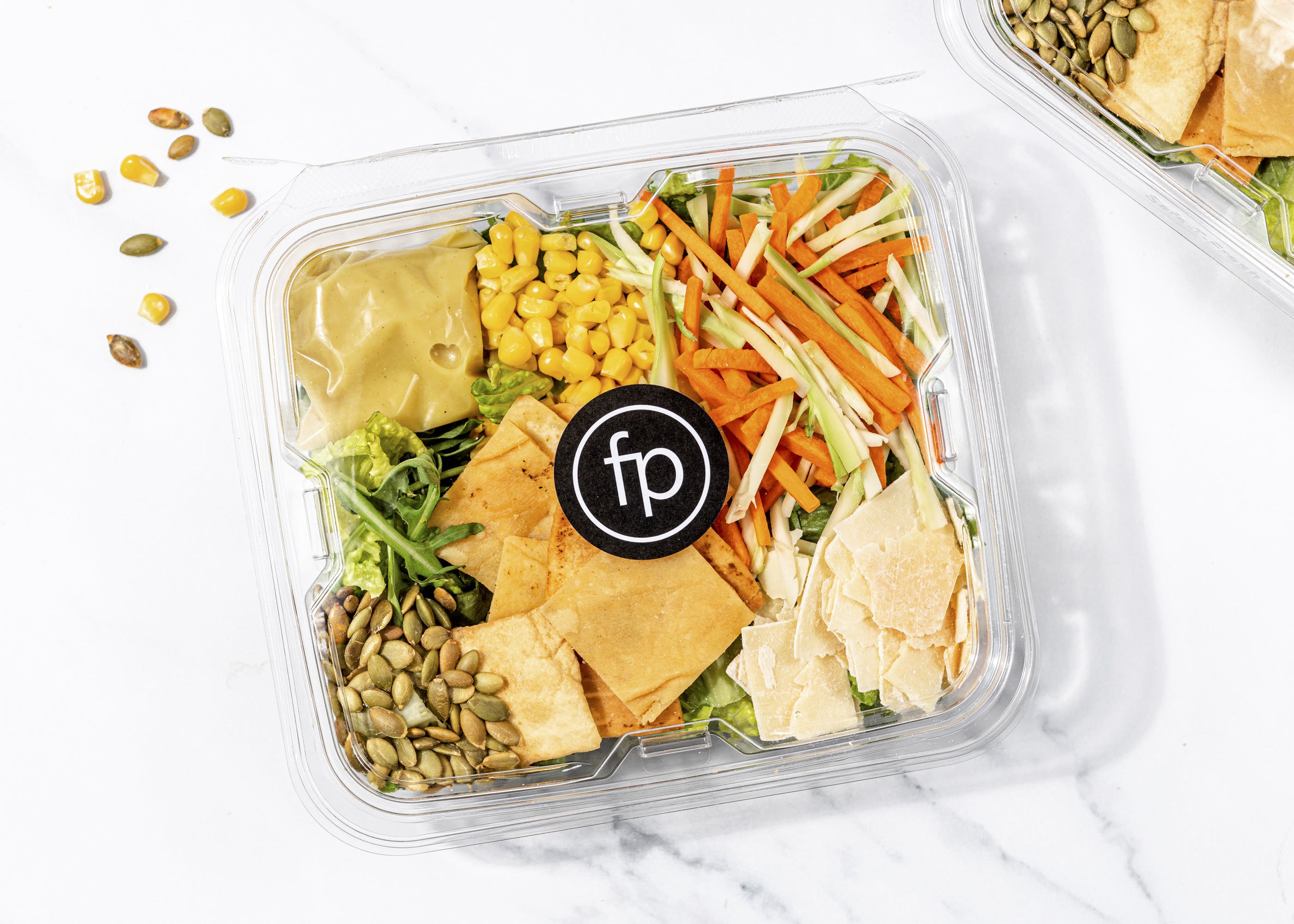 Harvest Corn & Pita Salad – Peko